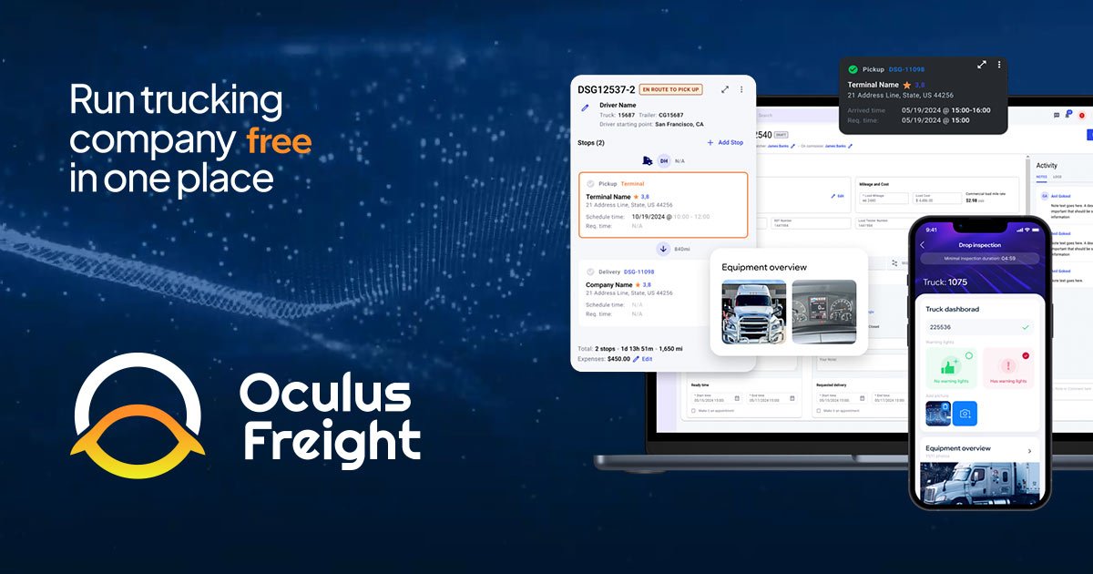 Efficient Trucking Operations Made Simple - Oculus Freight